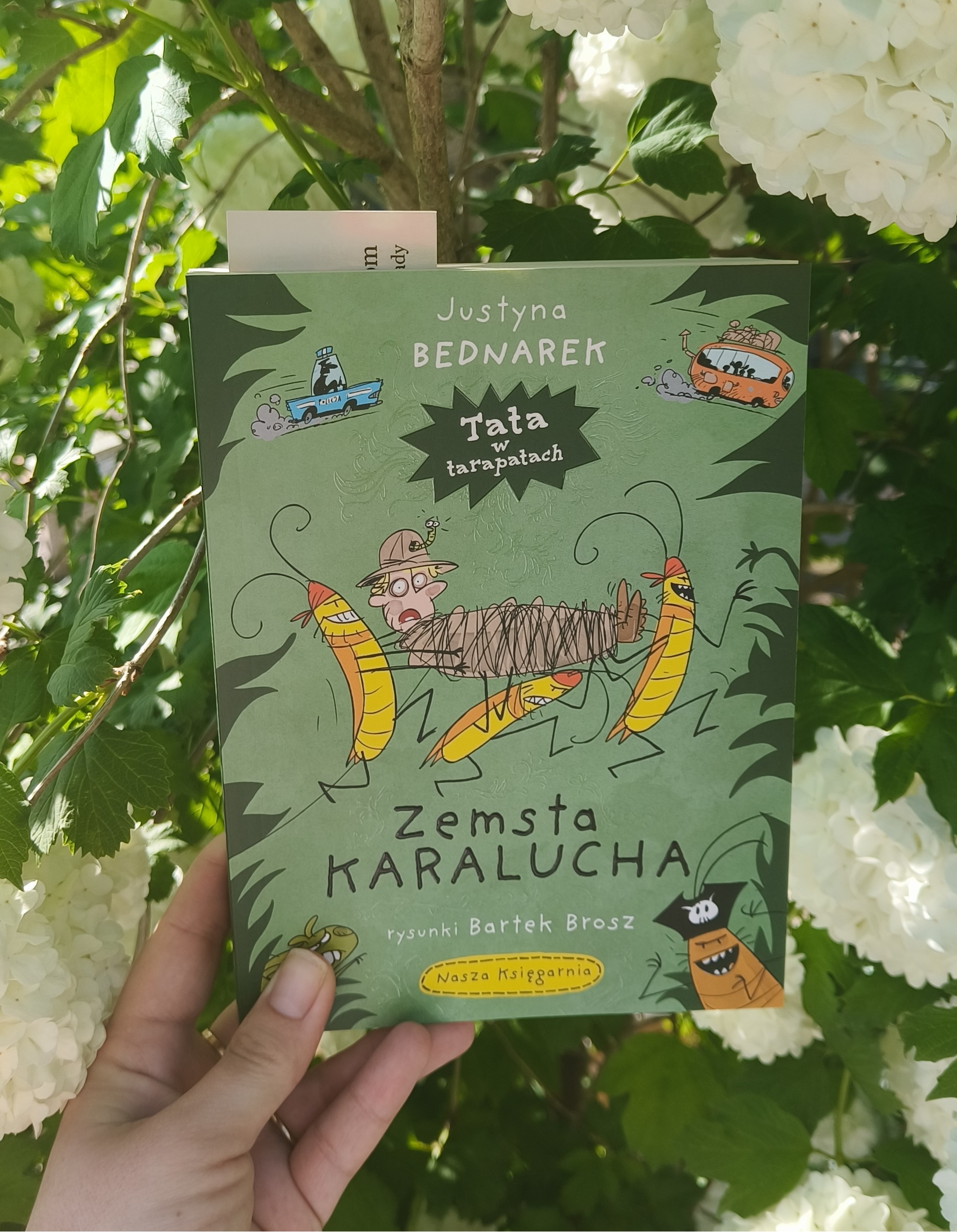Tata w tarapatach. Zemsta karalucha – Justyna Bednarek, il. Bartek ...